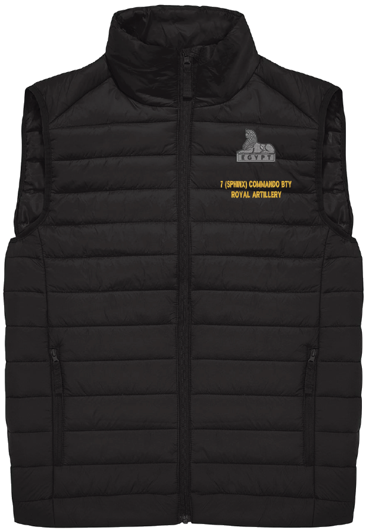 Royal Artillery 7 Sphinx Commando Battery Padded Gilet – elitethreadco