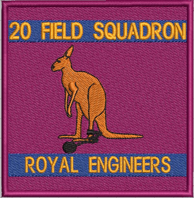 20 FIELD SQUADRON PATCH – elitethreadco