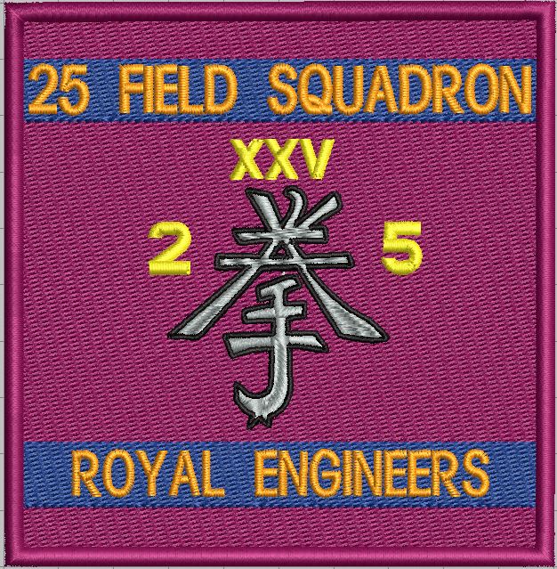 25 FIELD SQUADRON PATCH – elitethreadco