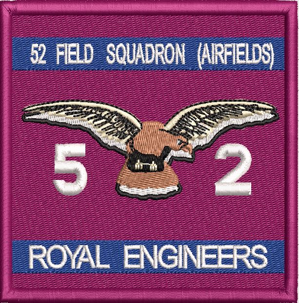52 FIELD SQUADRON (AIRFIELDS) PATCH – elitethreadco