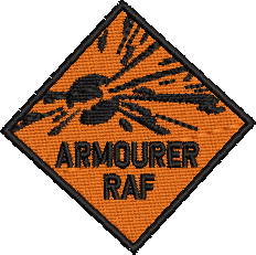 Royal Air Force Armourer Embroidered Badge – elitethreadco